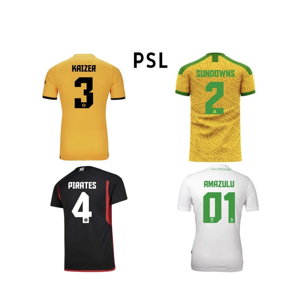 PSL Vinyl Printing – Name & Number | Solly M Sports Online Store