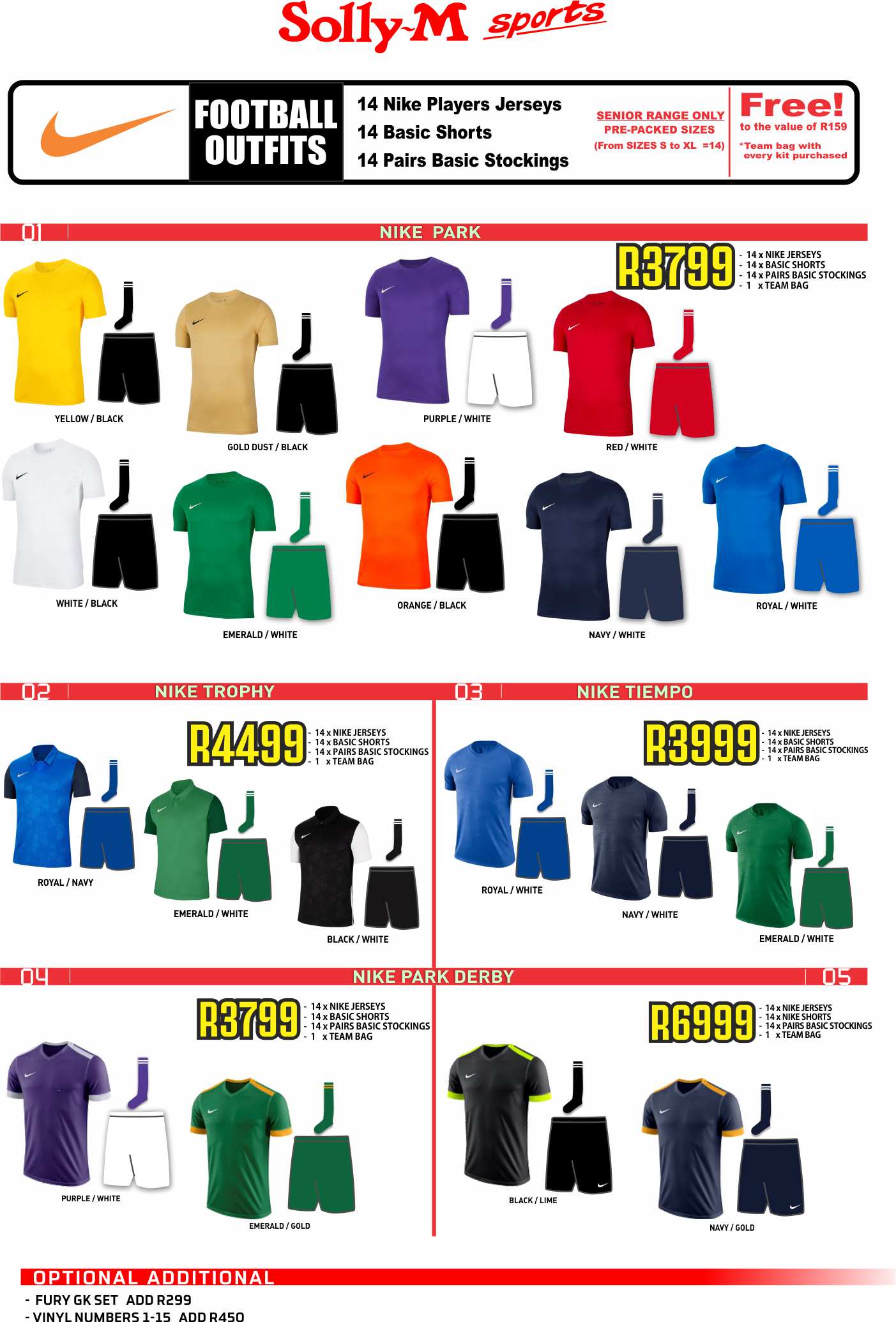NIKE-RANGE | Solly M Sports Online Store