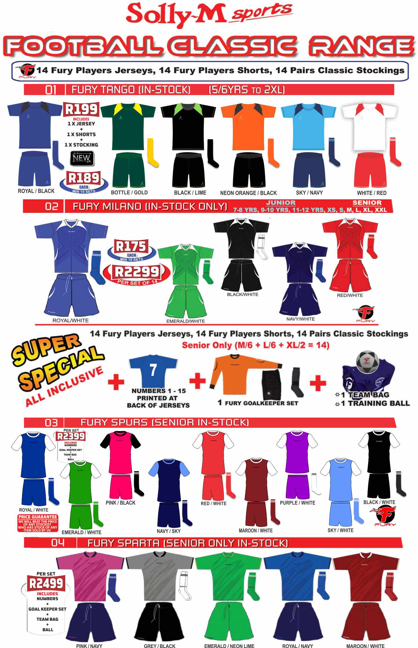 football classic range inc tango 2024 12 june | Solly M Sports Online Store